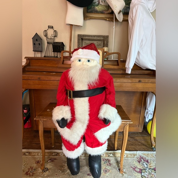 Handmade | Holiday | Rare Vintage 988 Large Holiday Santa Clause Home ...